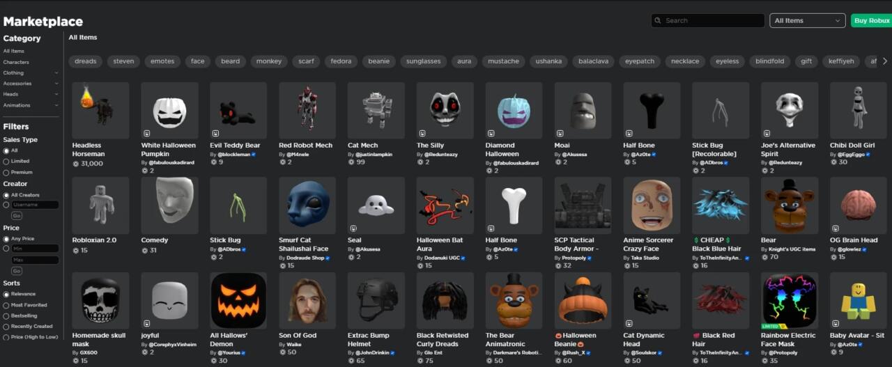 How to Get Free Roblox Items - Dafunda.com